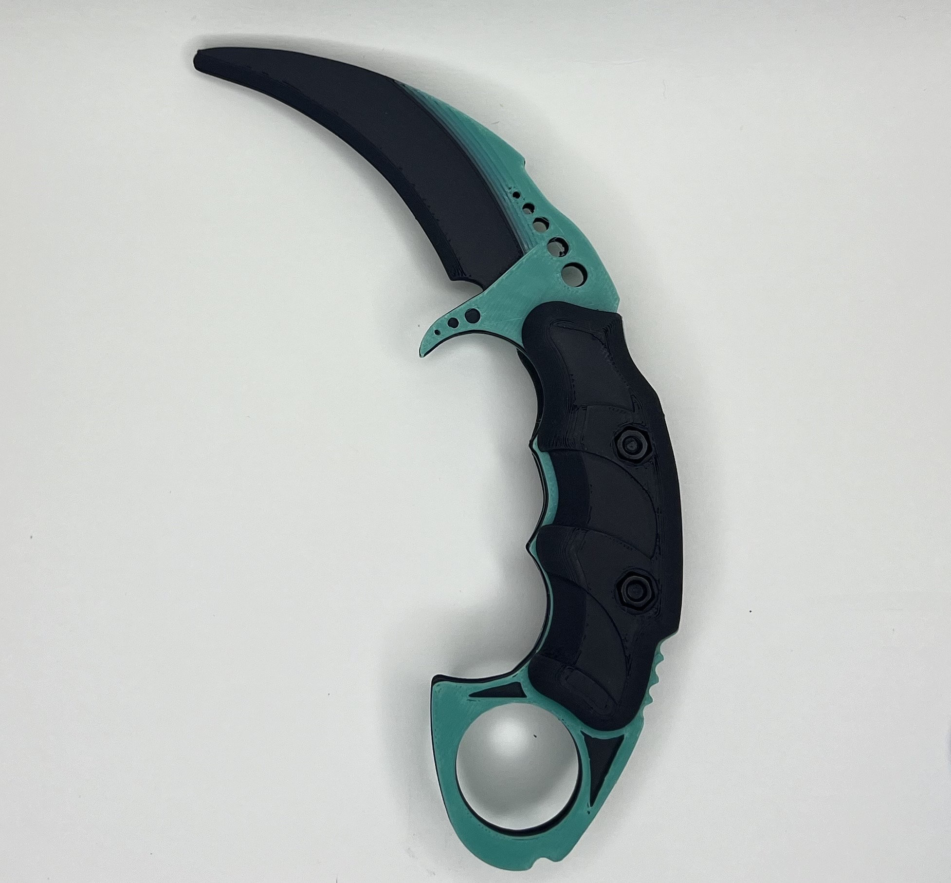 3D Printed Karambit Trainer Knife - Etsy