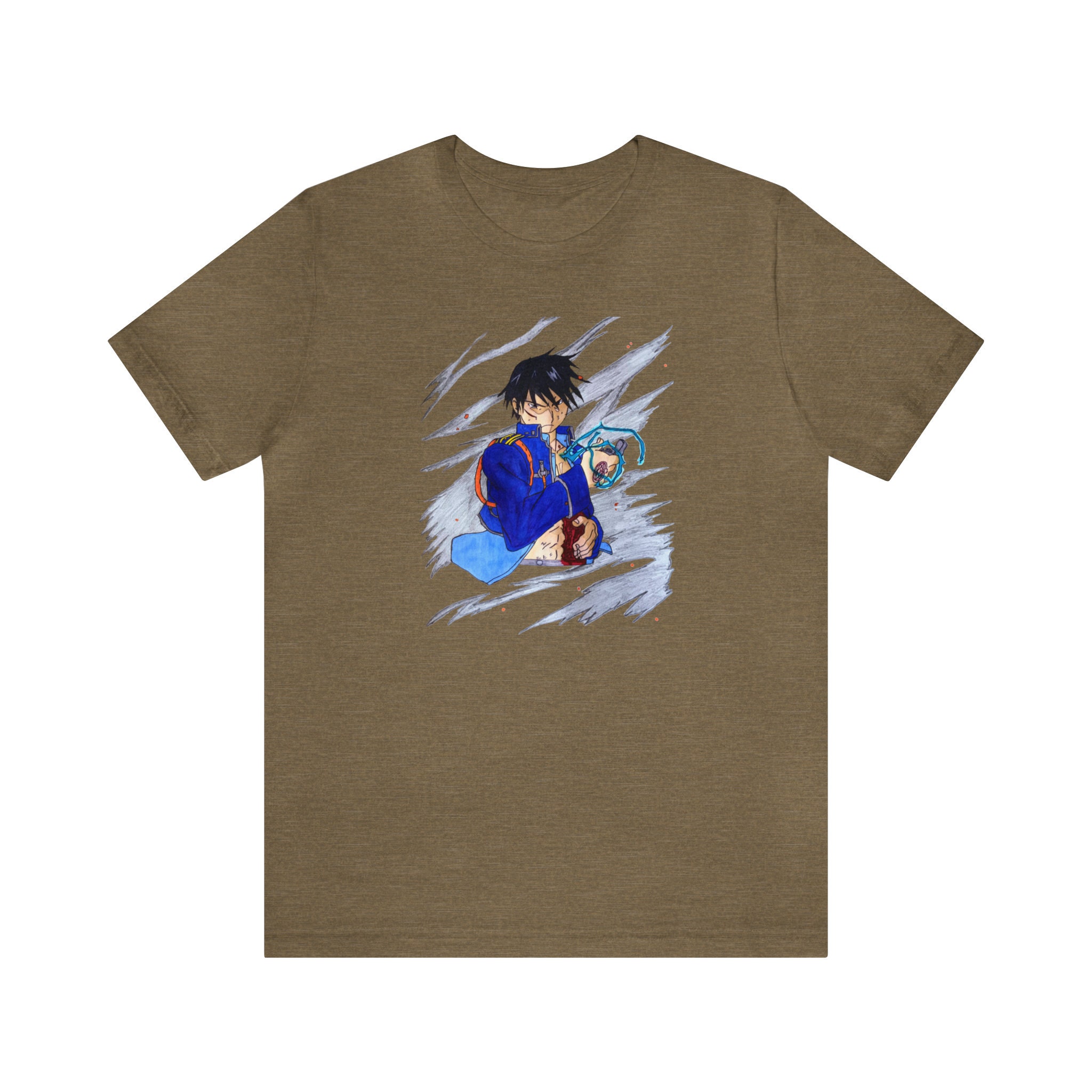 Full Metal Alchemist Gym Tee | FMA Gym T-shirt | Full Metal Alchemist T ...