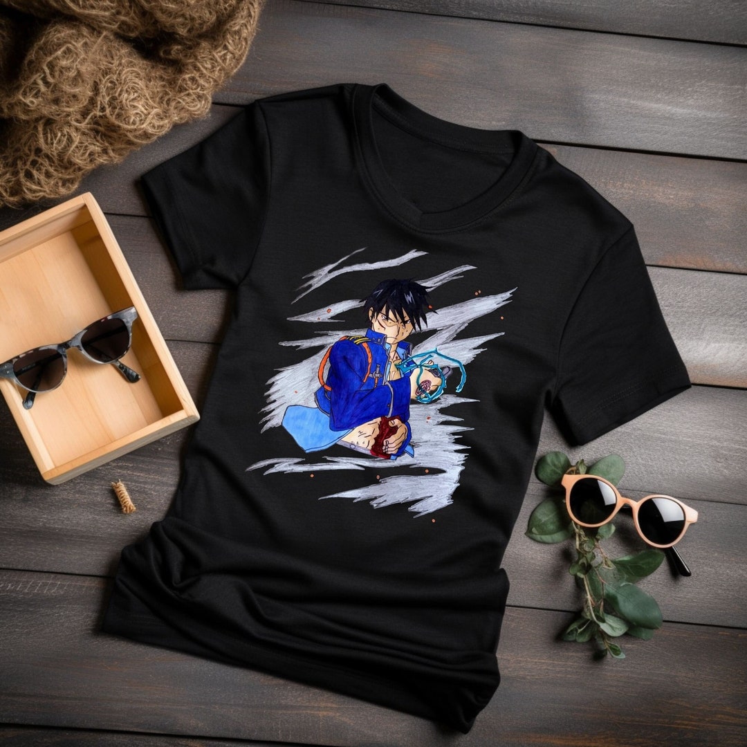 Full Metal Alchemist Gym Tee | FMA Gym T-shirt | Full Metal Alchemist T ...