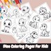 Dino Coloring Pages for Kids, Coloring Book, Printable Coloring Pages ...