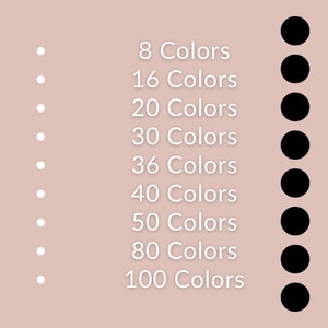 Color Swatch Chart Set, Printable Color Swatch Template, Blank Color ...
