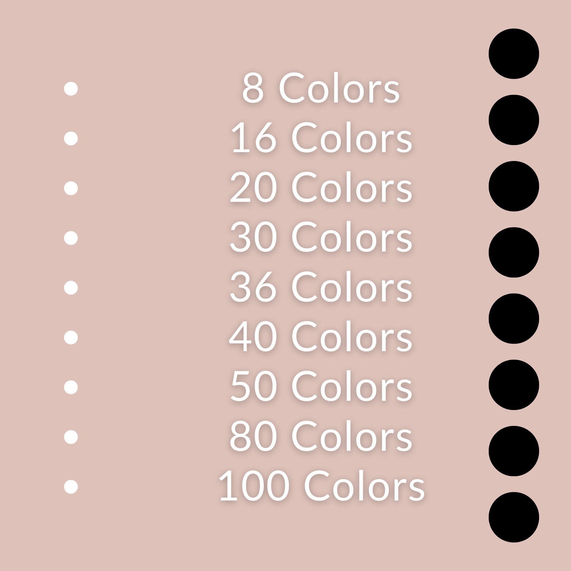 Color Swatch Chart Set, Printable Color Swatch Template, Blank Color ...