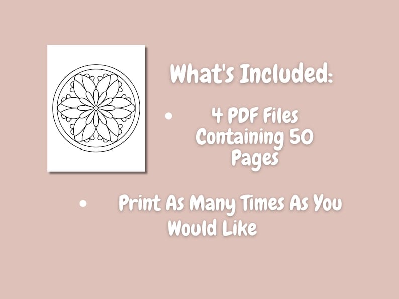 Bold and Easy Mandala Coloring Pages, Coloring Pages for Kids, Adult ...