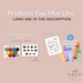 Number Matching Game, Learning Numbers, Preschool Activity, Homeschool ...