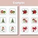 Kids Christmas Memory Game, Printable Christmas Matching Game ...