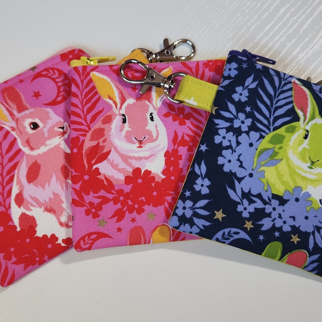 Colorful Bunny Coin Purses - Etsy