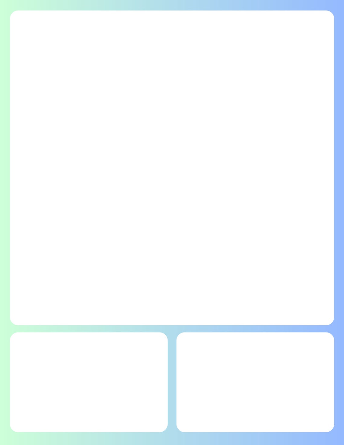 Daily to Do List (teal Blue Ombre) - Etsy