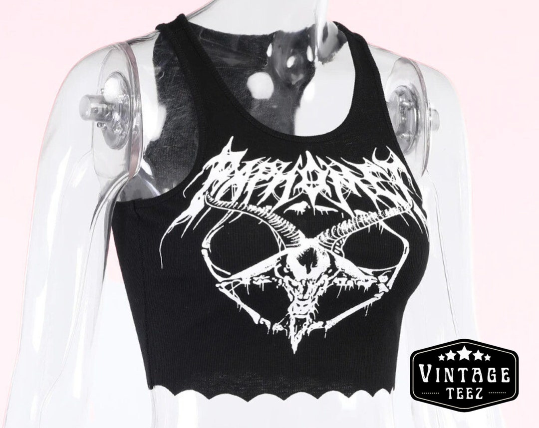 Punk Top, Y2K Tank Top, Grunge Tank Top, Trendy Top, Trendy Y2K Punk ...