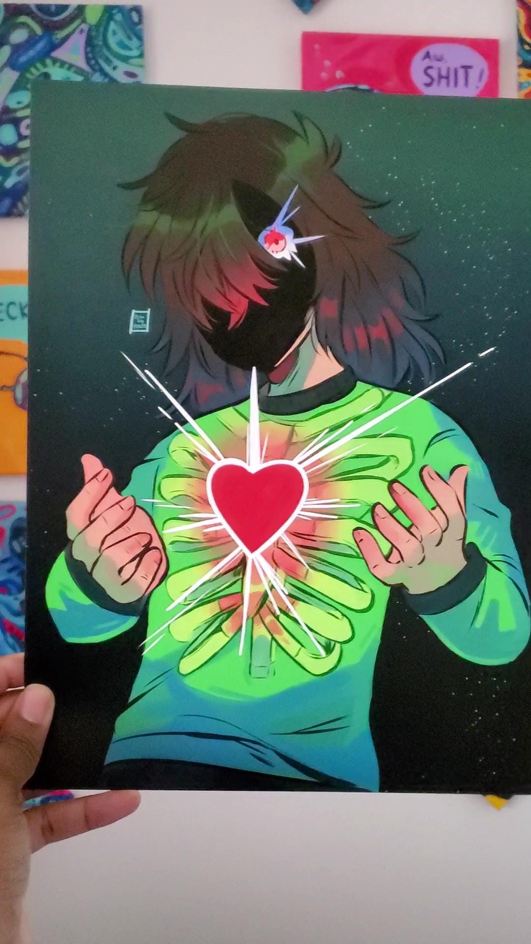 Deltarune / Kris Dreemur Impresión - Etsy España