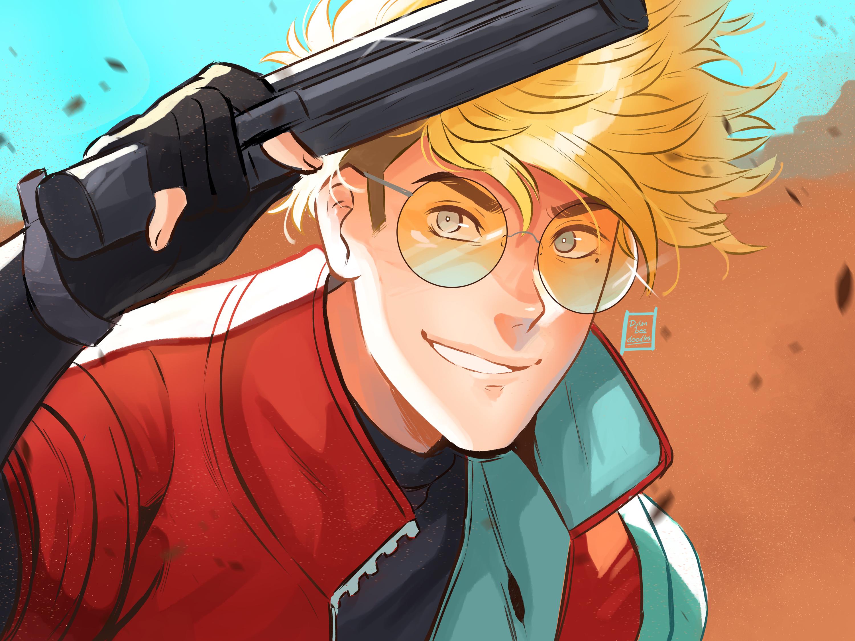 Trigun | Vash the Stampede | Print - Etsy