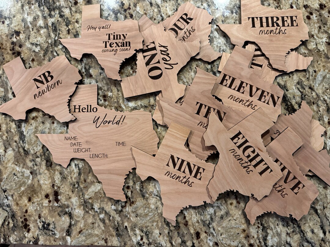 Baby Milestones, Texas Monthly Milestones and Birth Announcements, Baby ...