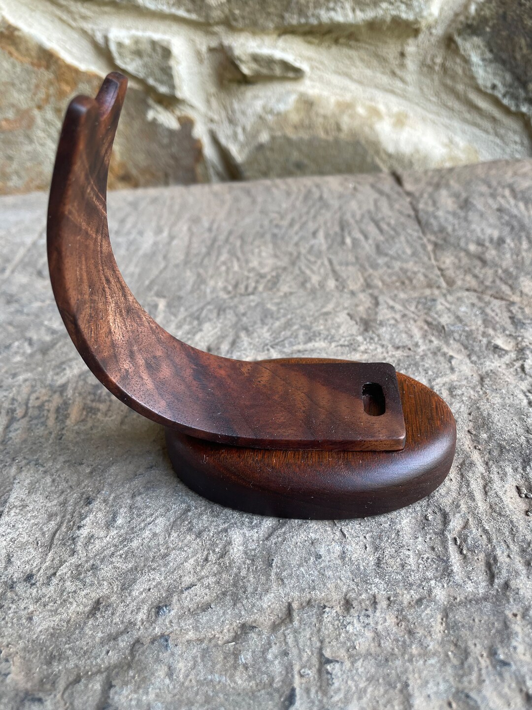 Display Stand for Pen, Pencil or Stylus Ipe & Figured Walnut Handmade ...