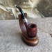Wooden Pipe Stand/ Pipe Display/ Handmade Walnut & Ipe Wood - Etsy