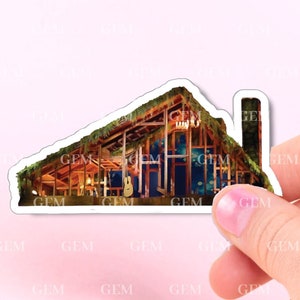 Folklore Cabin Sticker | Eras Tour 2023 Laptop Sticker | Custom Eras ...