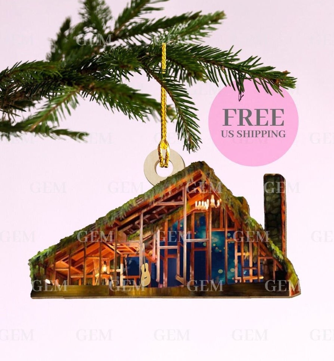 Folklore Cabin Ornament | Eras Tour 2023 Custom Wood Ornament ...