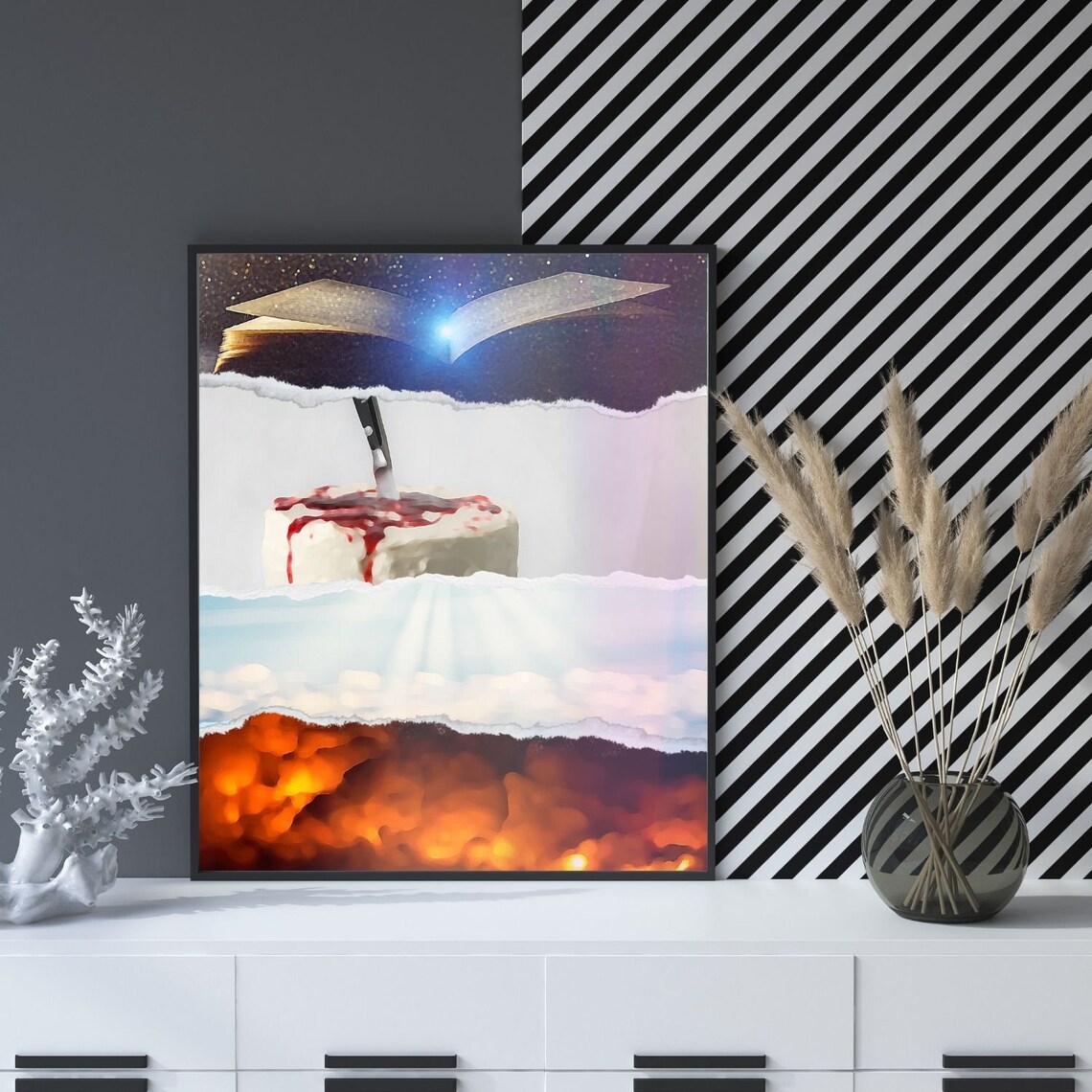 Magic Madness Heaven Sin Digital Wall Art | Digital Art Download | '89 ...