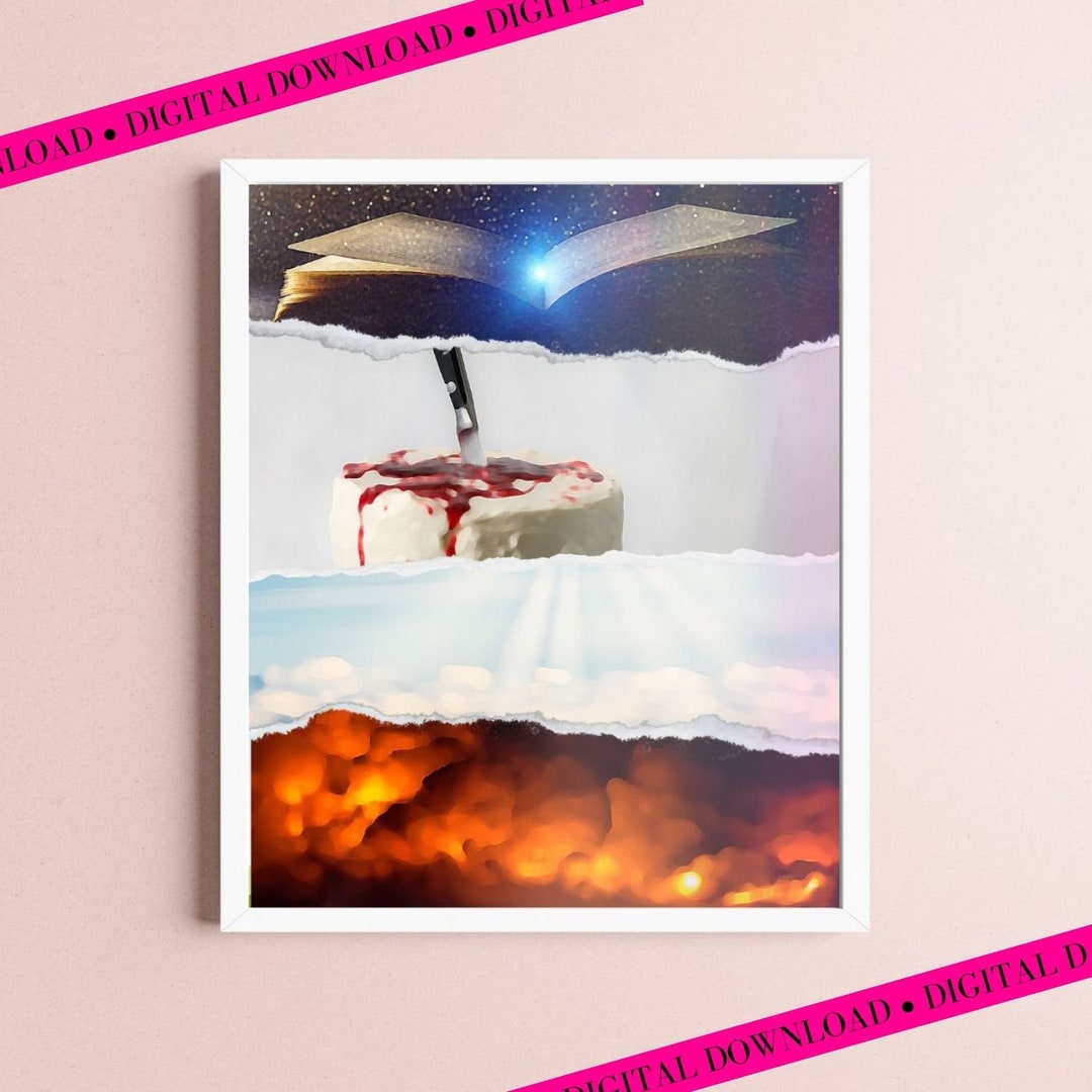 Magic Madness Heaven Sin Digital Wall Art | Digital Art Download | '89 ...