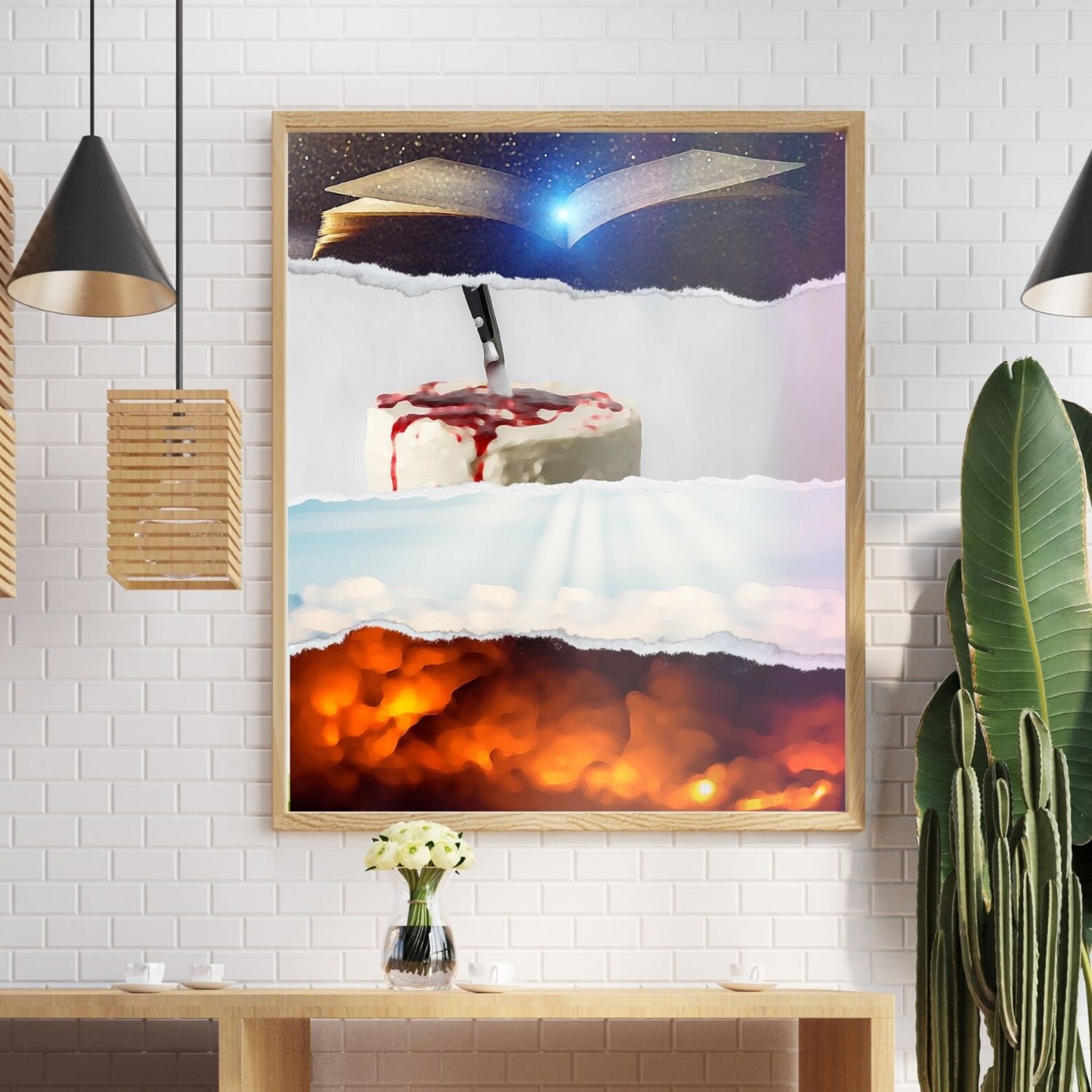 Magic Madness Heaven Sin Digital Wall Art | Digital Art Download | '89 ...