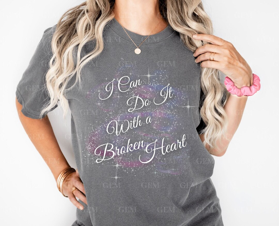 I Can Do It With A Broken Heart Tee Stardust TTPD T-shirt TTPD Shirt ...