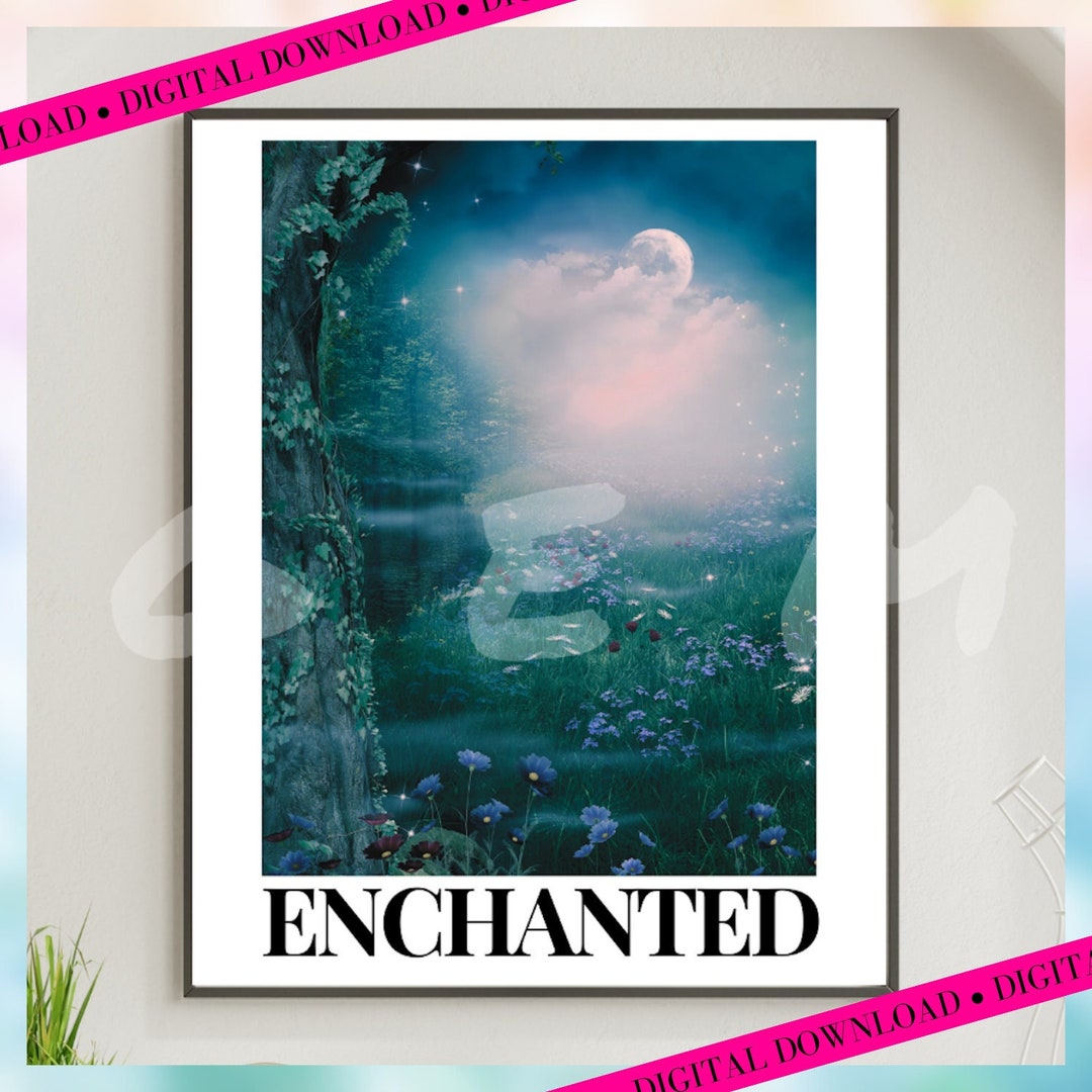 Enchanted Digital Wall Art | Enchanted Digital Download | Enchanted ...