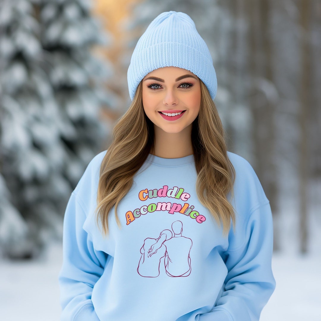 Romantic Cuddle Love Sweatshirt, Cuddle Season, Snuggle Shirt, Spooning ...