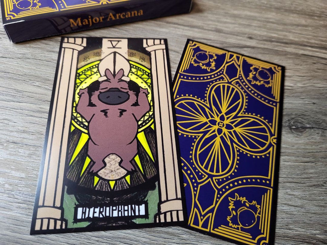 Major Arcana Tarot Deck - Etsy