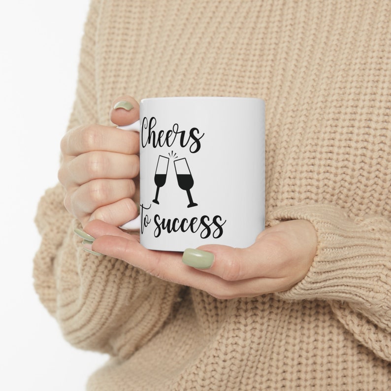 Cheers to Success Mug, Cheers to Success Gift, Success Gifts ...