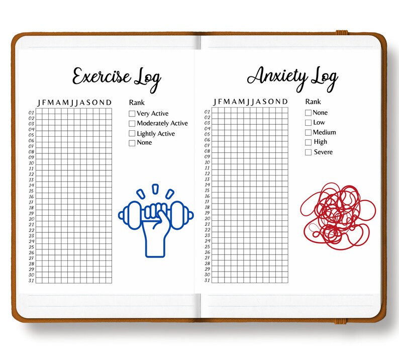Progress/ Bullet Journal digital Download - Etsy