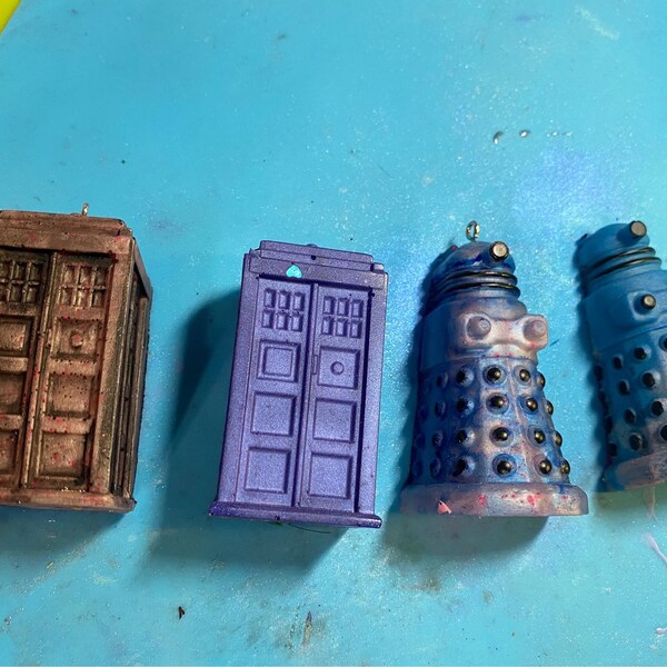 Tardis Key Chain - Etsy