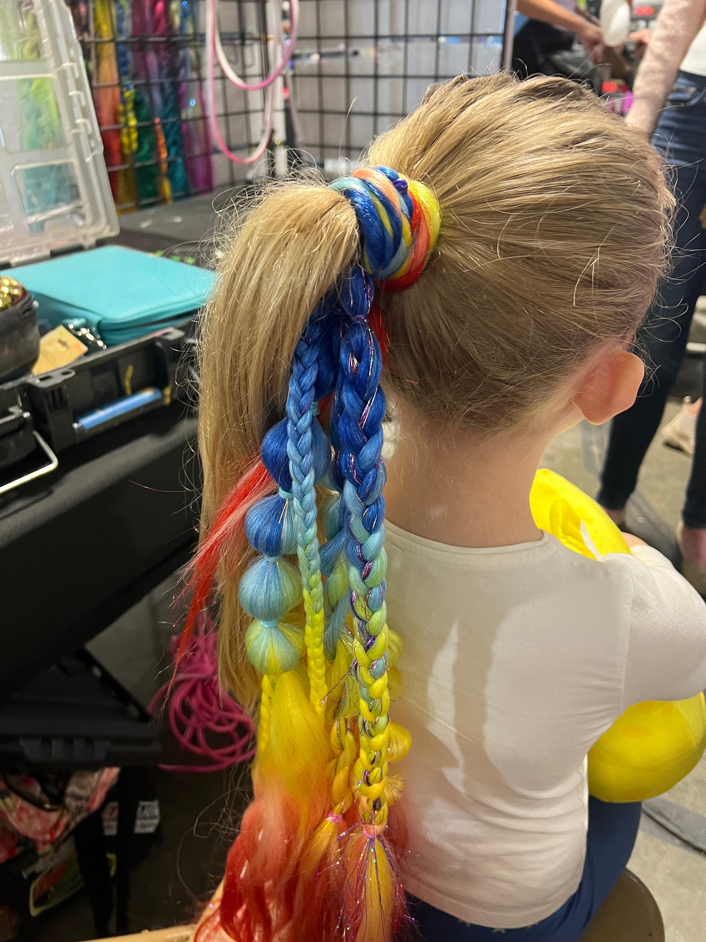 Custom Festival Braids Ponytail: Full Set, Color Choice - Etsy
