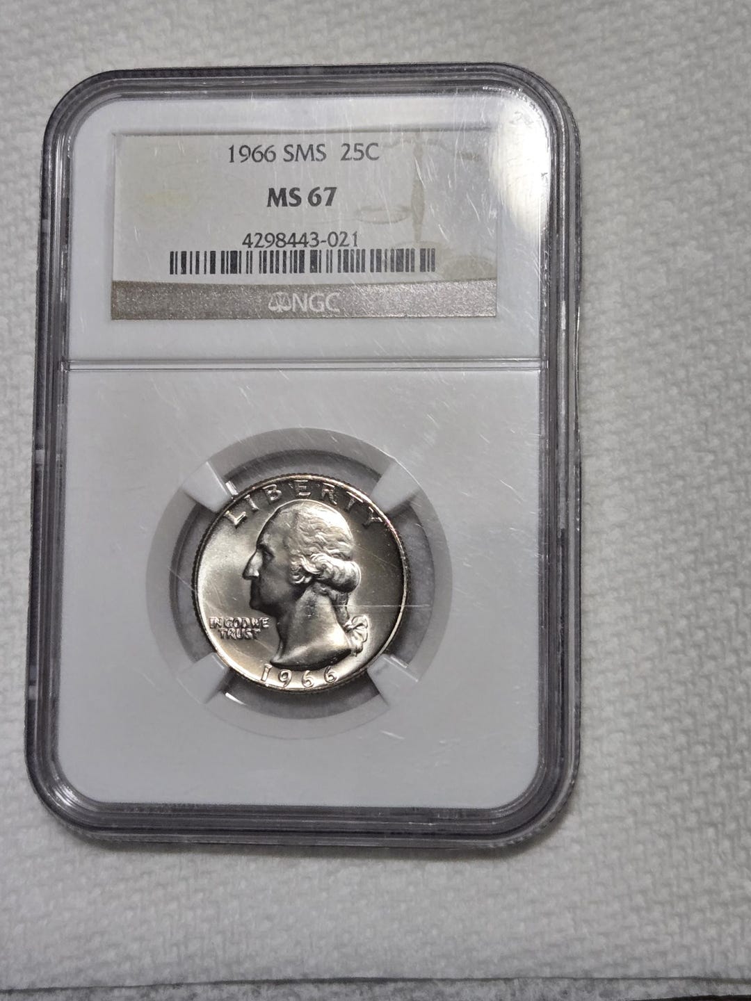 1966 SMS 25C. NCG MS67 - Etsy