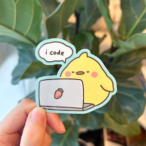 Software Engineer Vinyl Sticker | Computer Science Sticker | Laptop ...