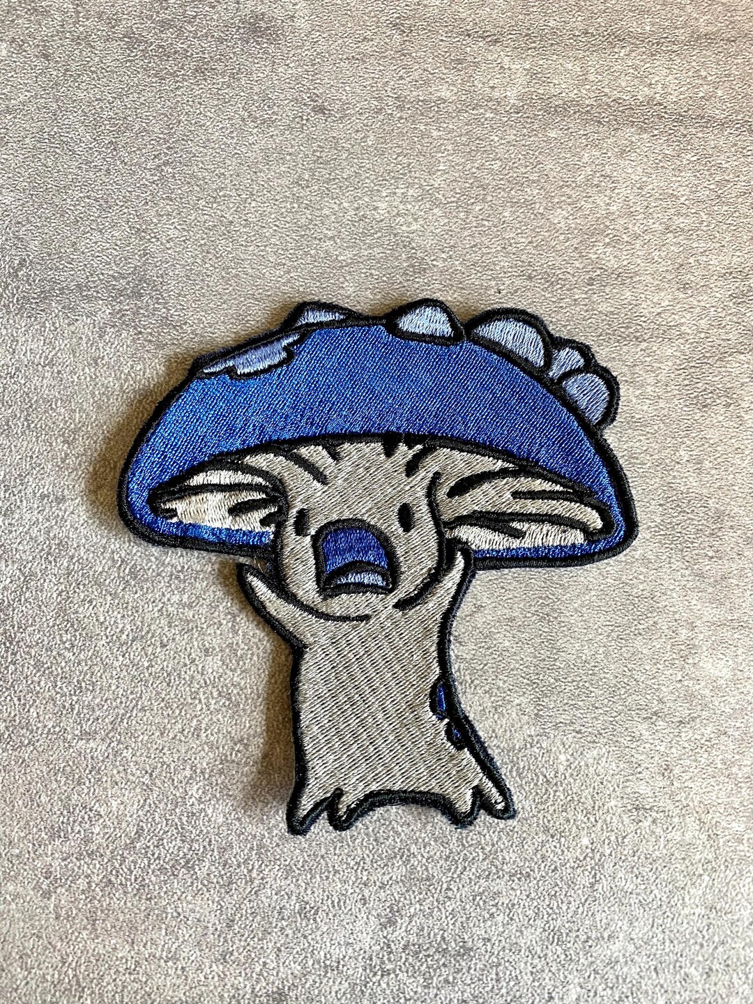 Cute Mushroom Iron/sew on Patch, Iron on Patches, Frog Patches, Embroidered Patch Iron, Patches ...