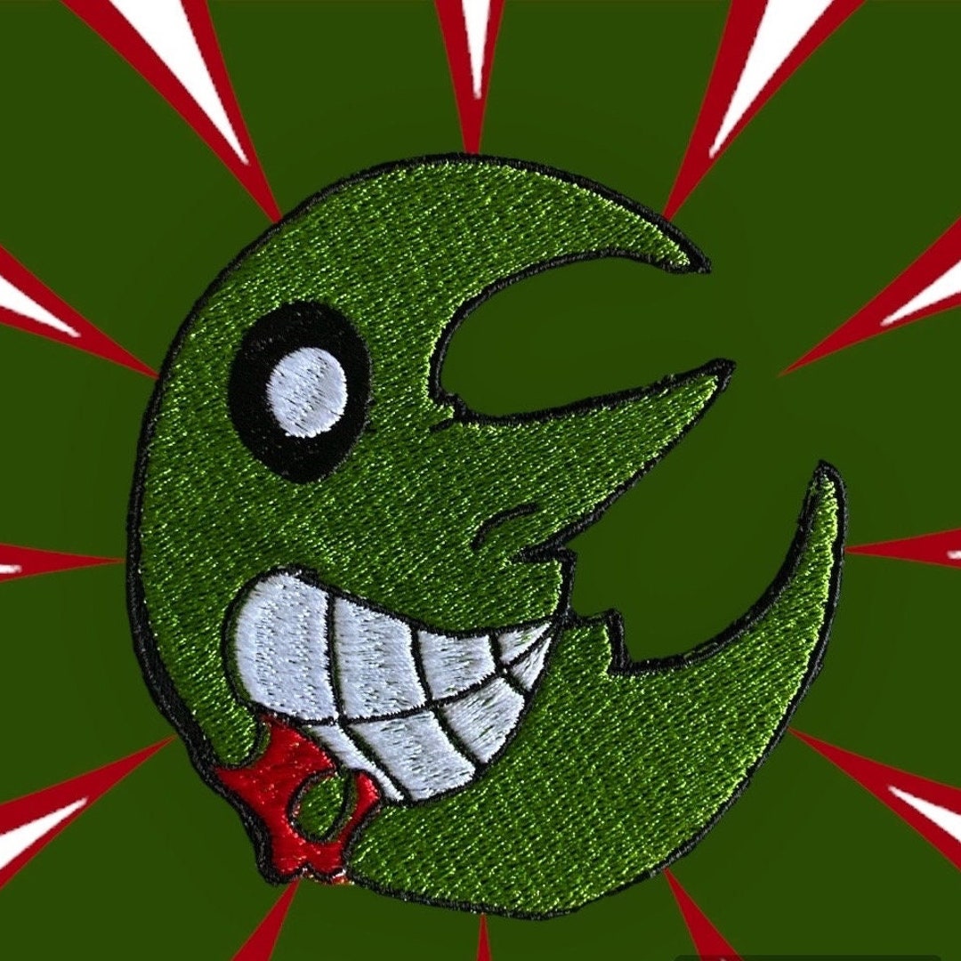 Anime Inspired Moon Iron on Patch Moon Patches, Moon Patches Iron on ...