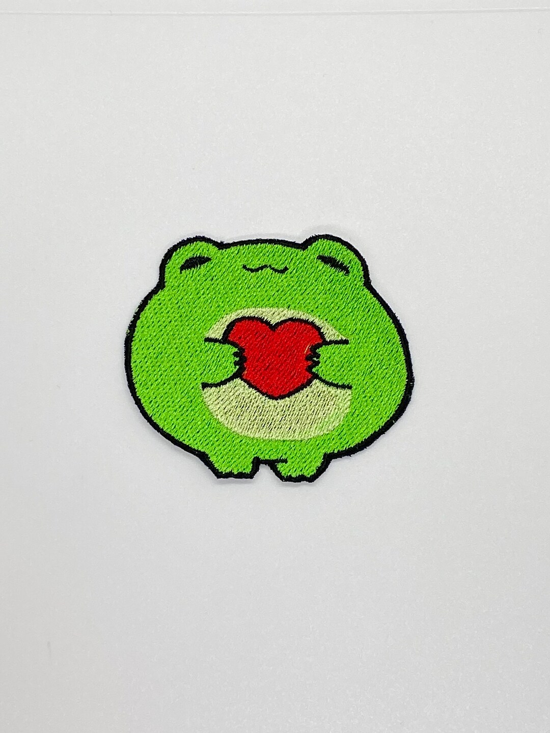 Cute Frog Iron/sew on Patch, Iron on Patches, Frog Patches, Embroidered Patch Iron, Patches for ...