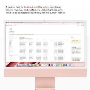 Notion Template Sales and Customer Management, Ultimate Order Tracker ...