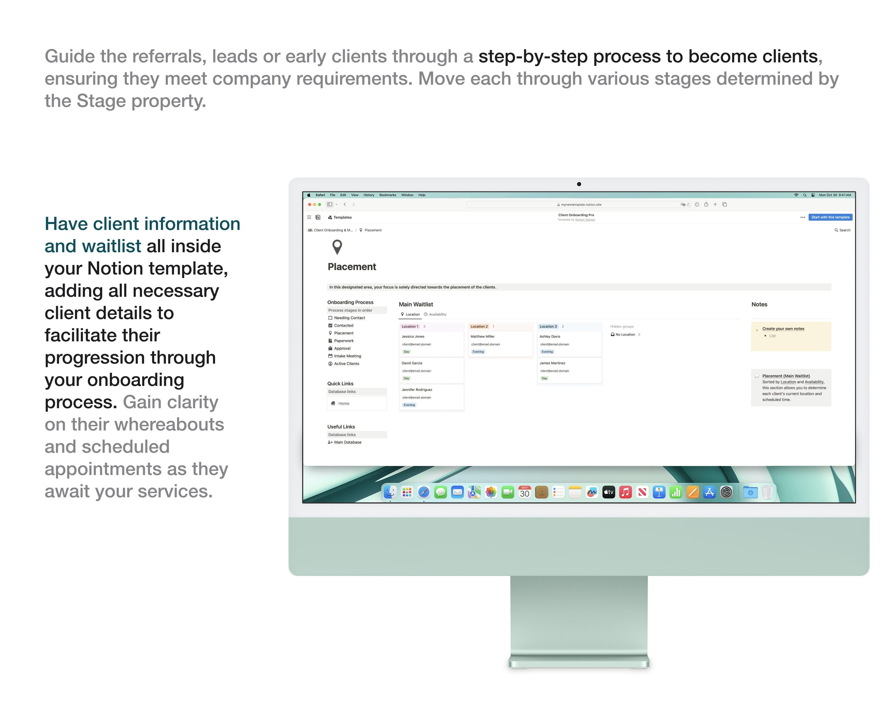 Notion Template Client Onboarding Pro, Management & Client Hub, Notion ...