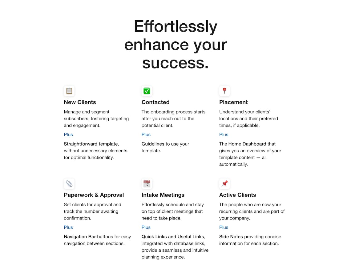 Notion Template Client Onboarding Pro, Management & Client Hub, Notion ...