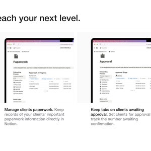 Notion Template Client Onboarding Pro, Management & Client Hub, Notion Referral Manager, Digital ...