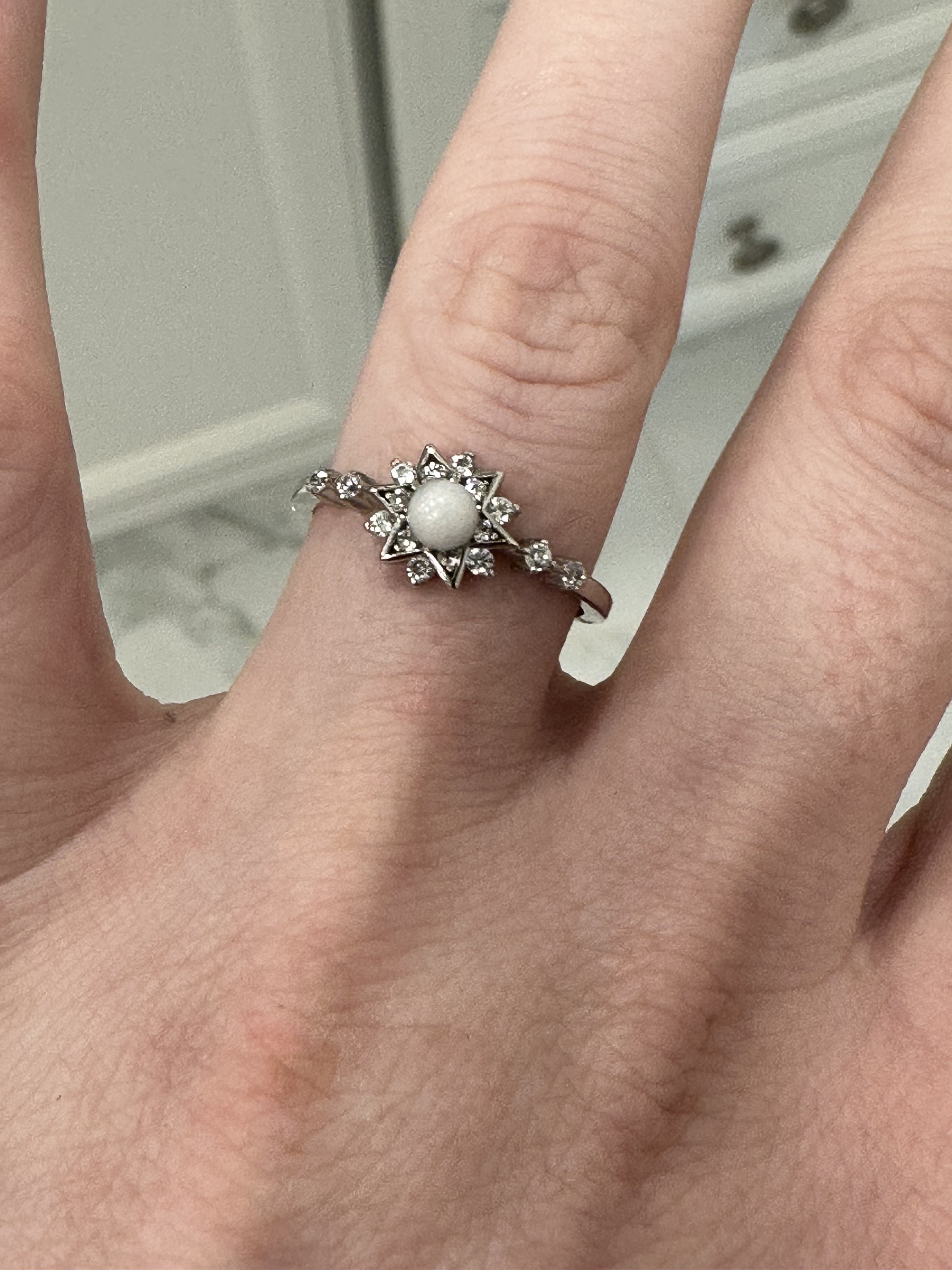 Star Breast Milk Ring Sterling Silver please Read - Etsy