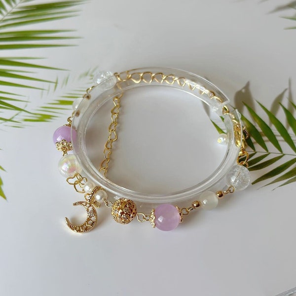 Moon Bracelet - Etsy