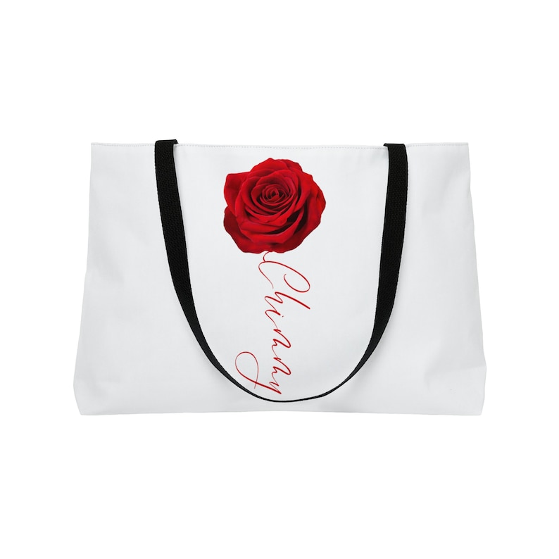 Chammy Red Rose Bag, Red Rose Flower Floral Leather Hand Bags With ...