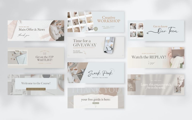 Email Header Banner Template | Canva Email Template | Email Marketing ...