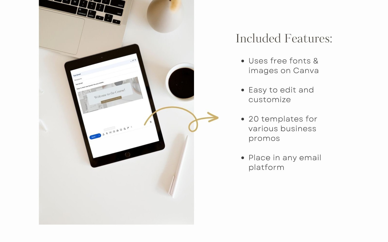Email Header Banner Template | Canva Email Template | Email Marketing ...