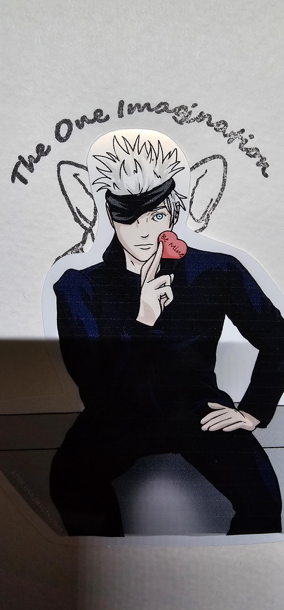 Gojo Satoru Valentine's Day Sticker - Etsy