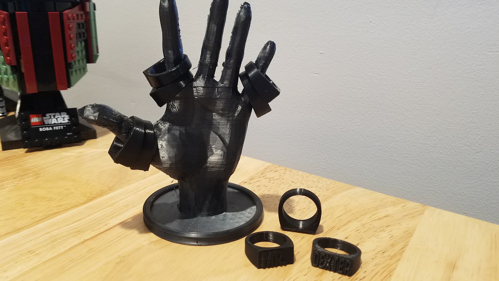 Custom 3D Printed Ring (x5) - Etsy