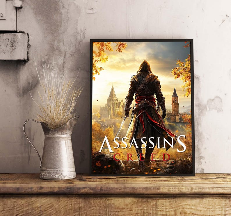 Assassin's Creed Posters Altair Poster Xbox Digital Download Poster ...