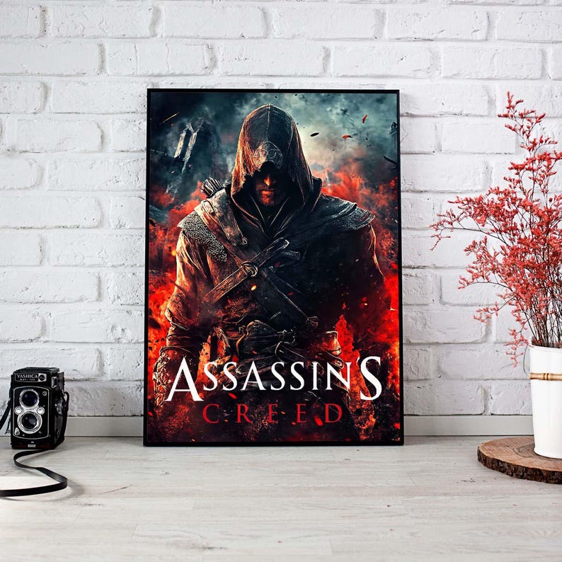 Assassin's Creed Posters Altair Poster Xbox Digital Download Poster ...