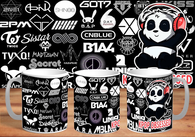 Kpop Pack 58 Mug Templates and Mock Up - Etsy
