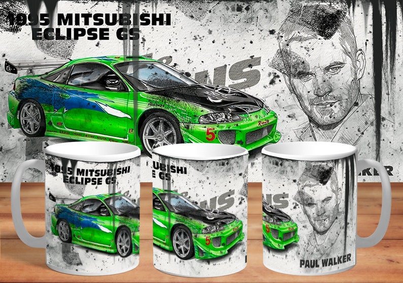 Fast and Furious Paul Walker Pack 12 Mug Templaters and Mock Ups - Etsy